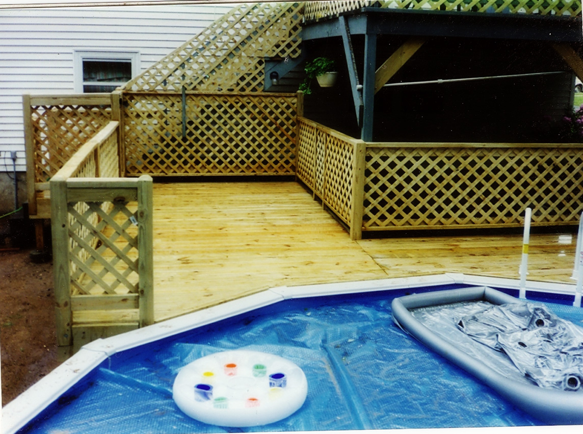 Above Ground - Calypso Blue Pool & Spa